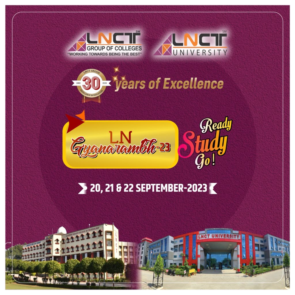 LNCT University, Bhopal - Most Promising University of Central India