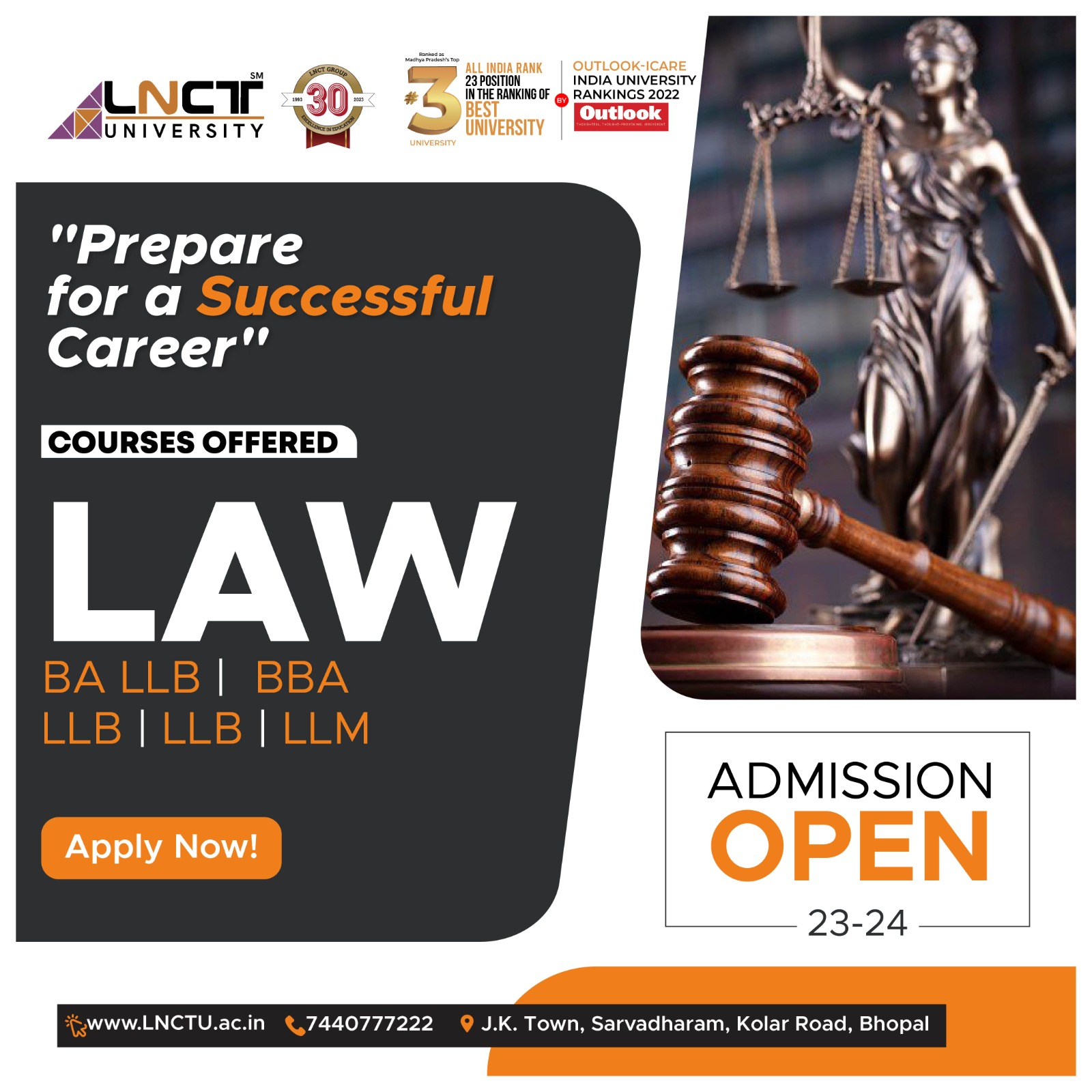 School Of Law | India's #1 Legal Studies College In Bhopal