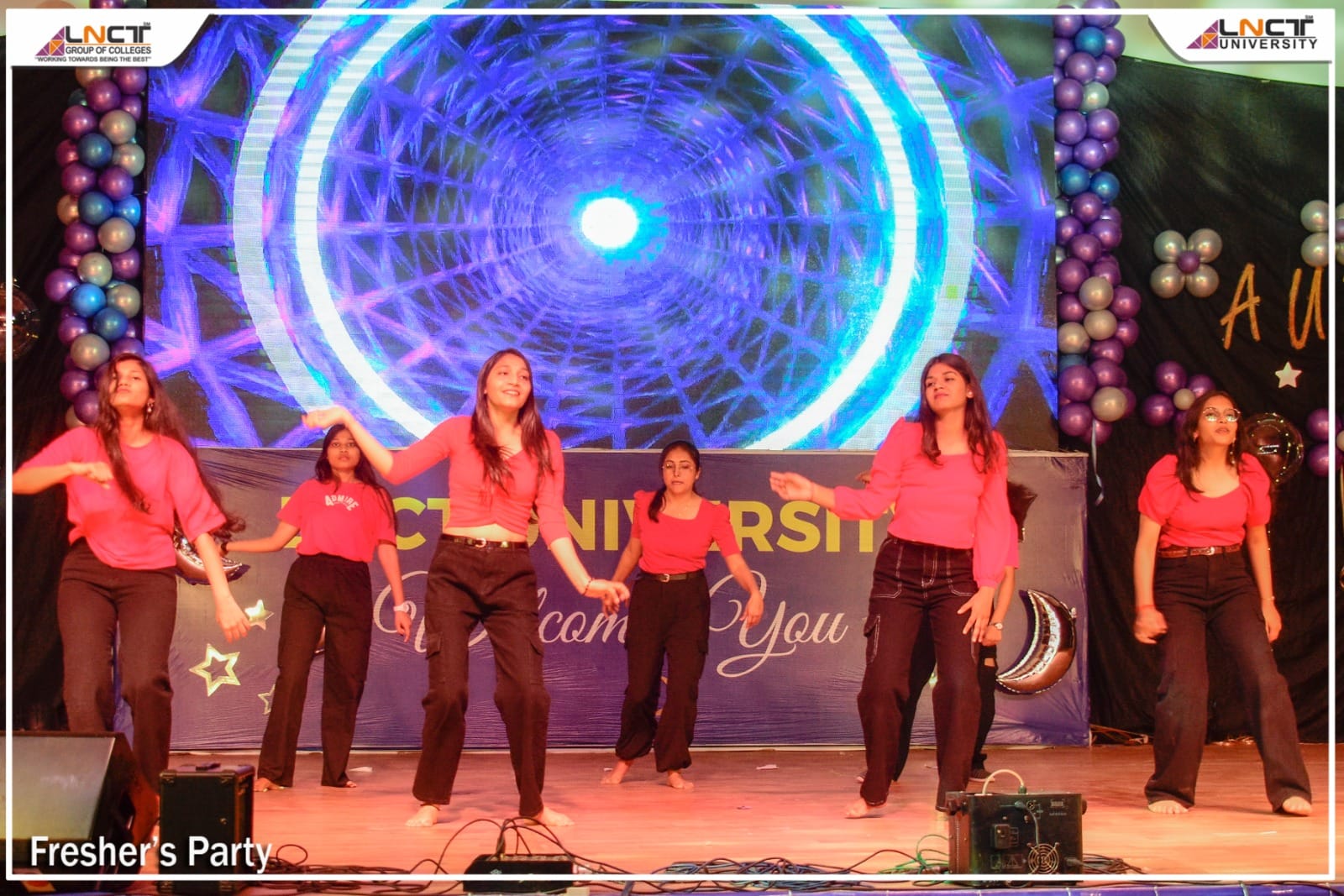 freshers party at LNCT University - LNCT University
