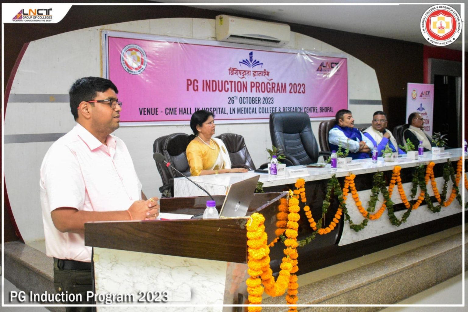 Postgraduate Induction Programme Batch 2023 - LNCT University