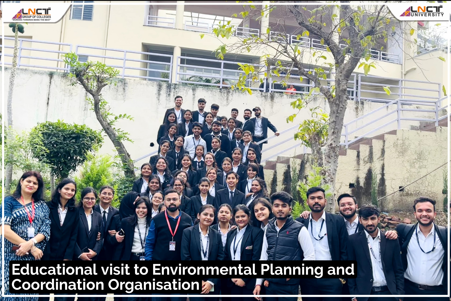 Educational visit to Environmental Planning and Coordination Organisation - LNCT University