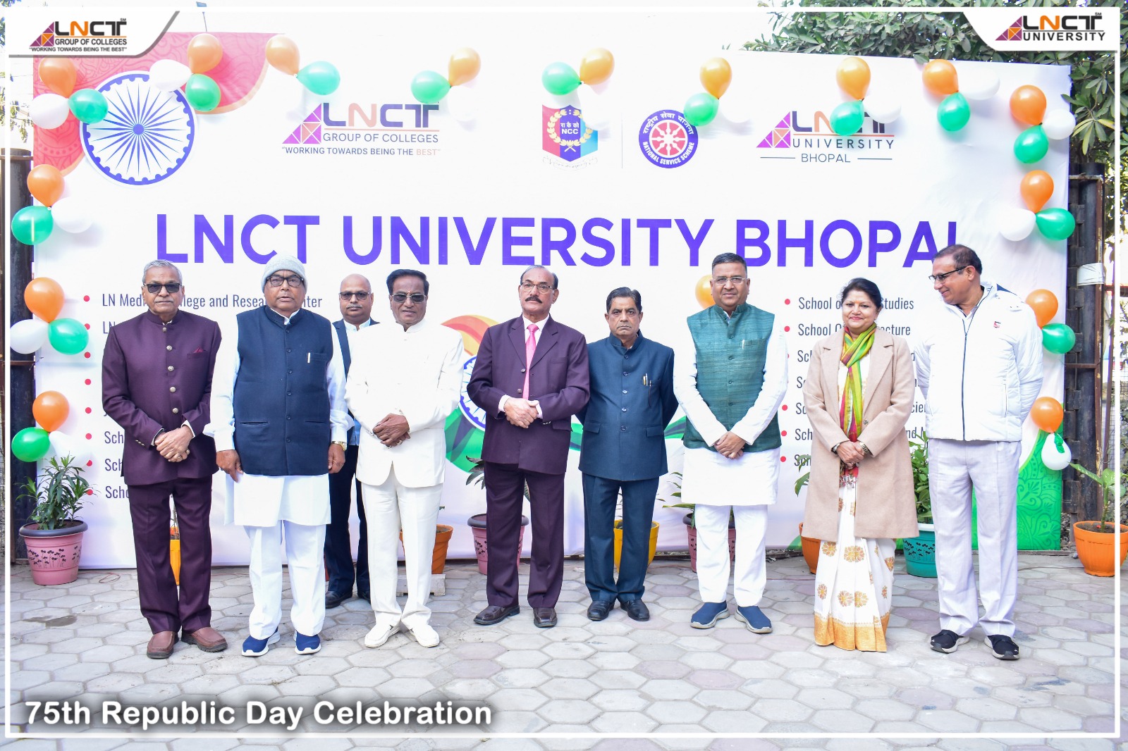 75th Republic Day - LNCT University