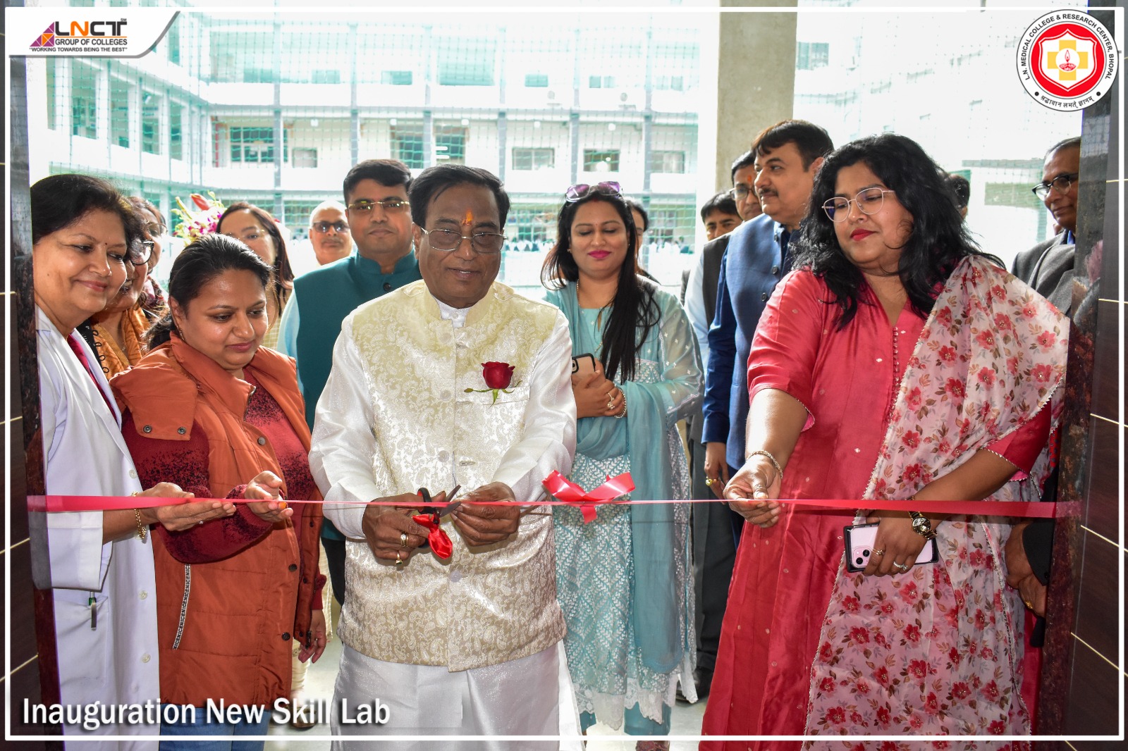 Inaugurate Skill Lab at LN Medical College - LNCT University