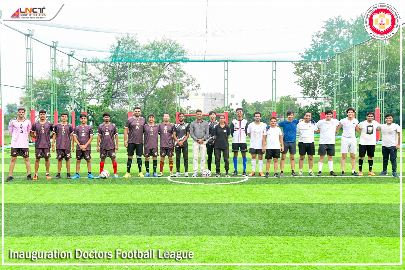 Inauguration of the Doctors Football League at LNCT University A Grand ...