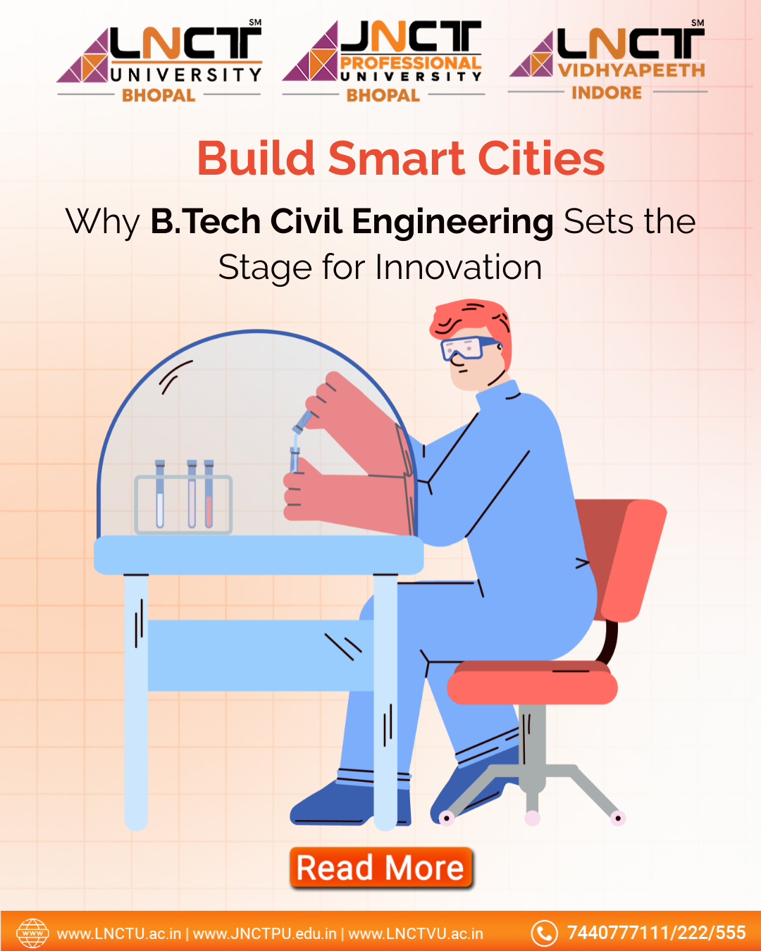 B.Tech Civil Engineering Sets the Stage for Innovation - LNCT University