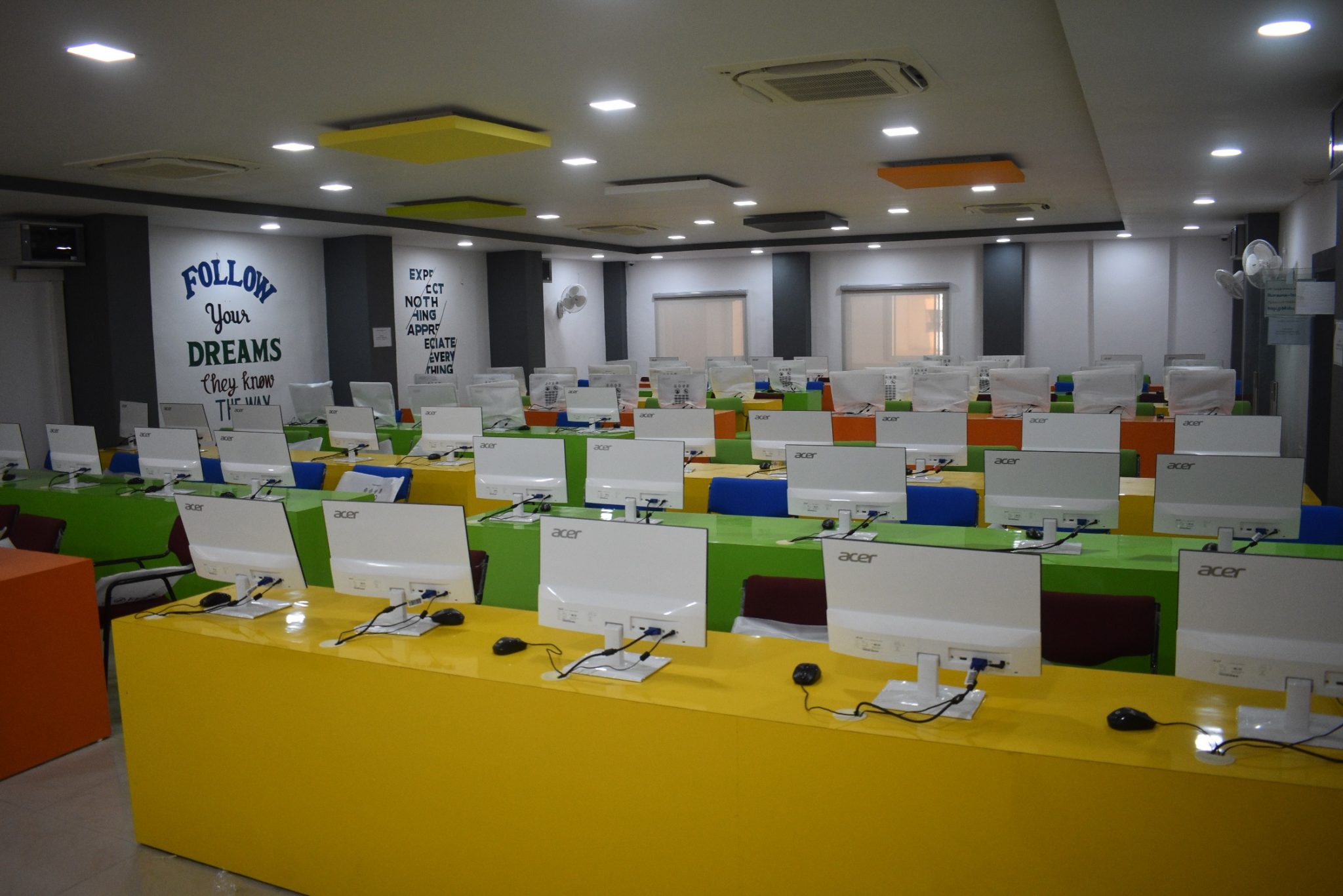 Modern Classrooms at LNCT University