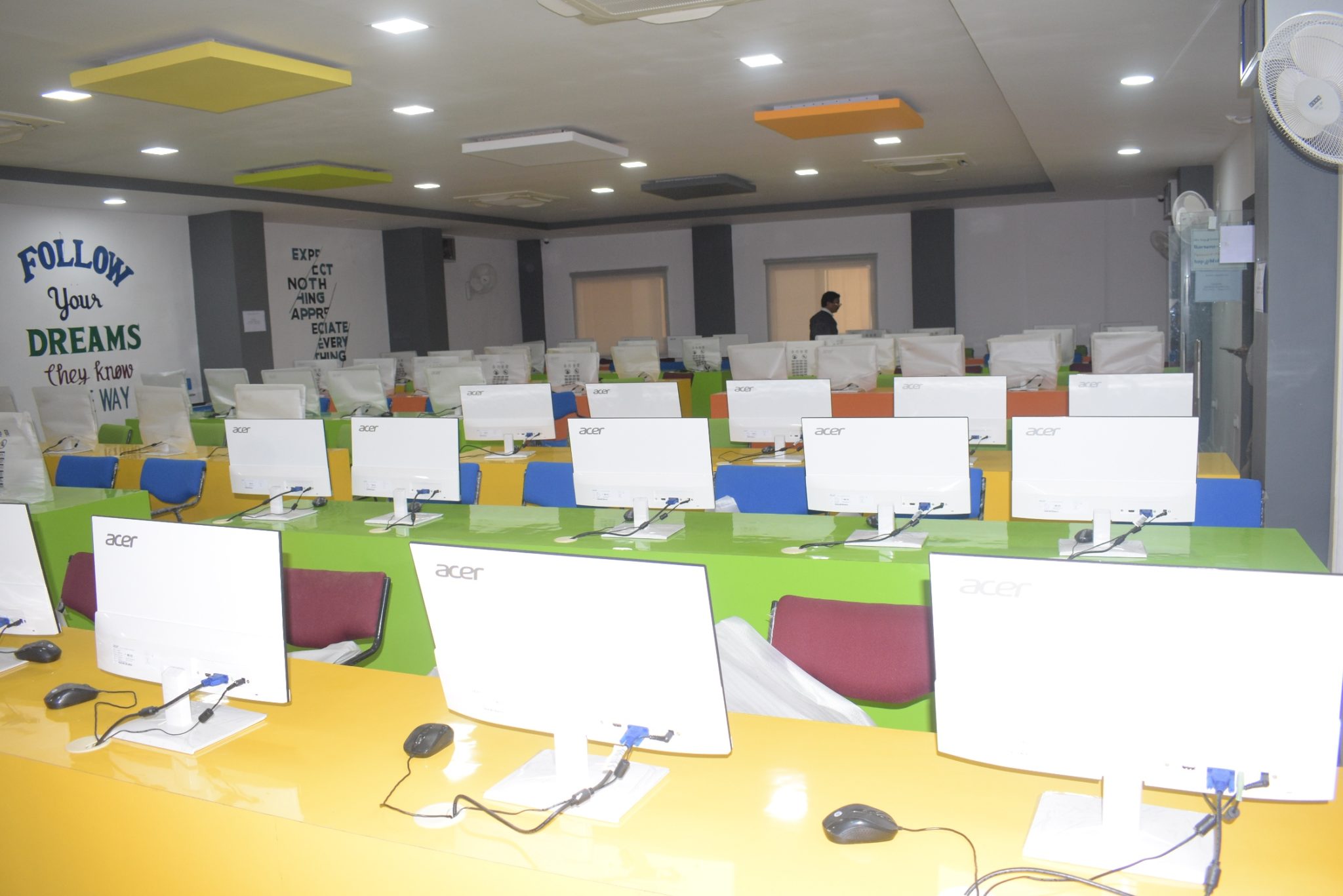 Modern Classrooms at LNCT University