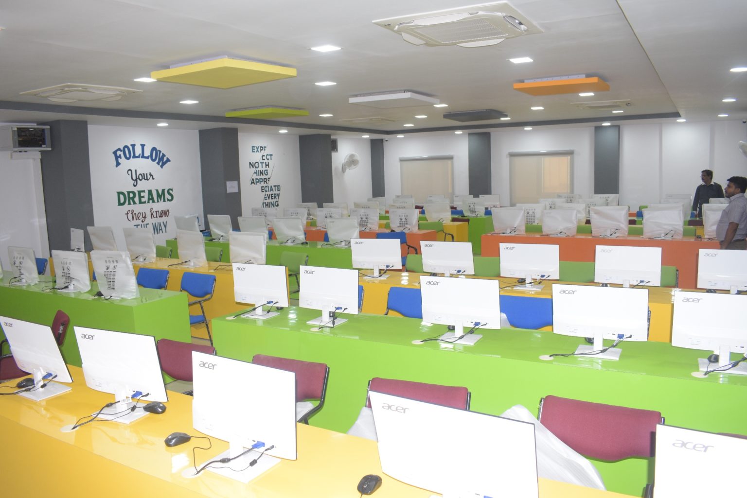 Modern Classrooms at LNCT University