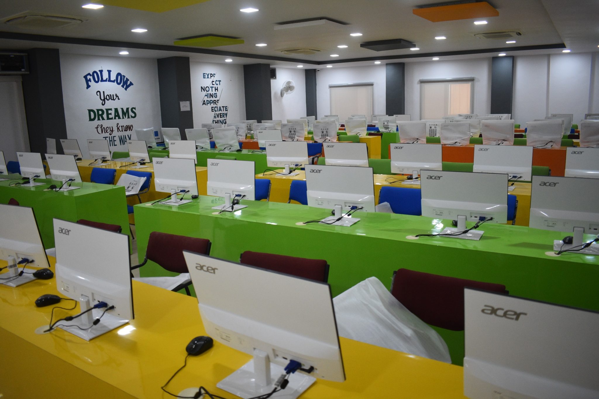 Modern Classrooms at LNCT University