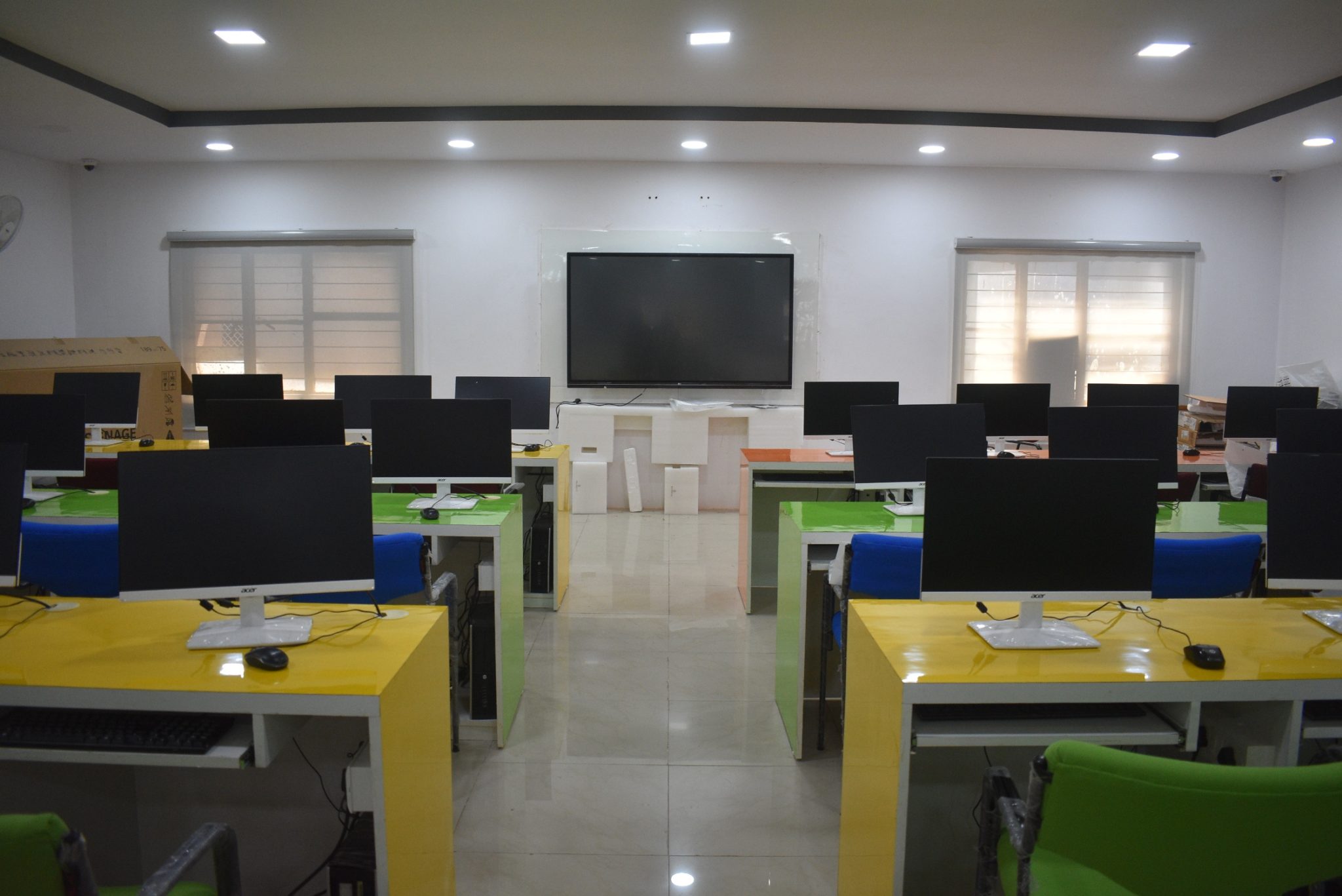 Modern Classrooms at LNCT University