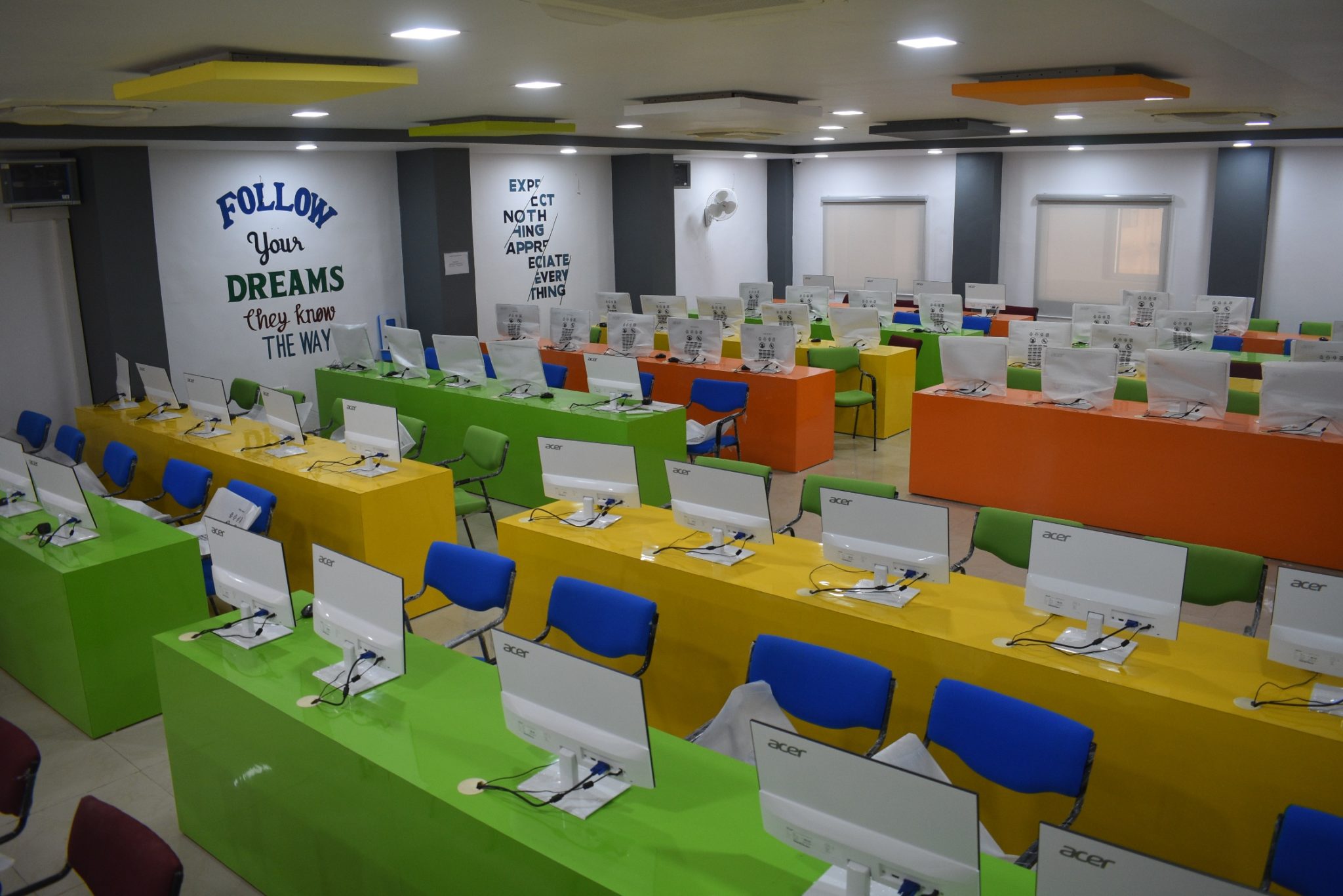 Modern Classrooms at LNCT University