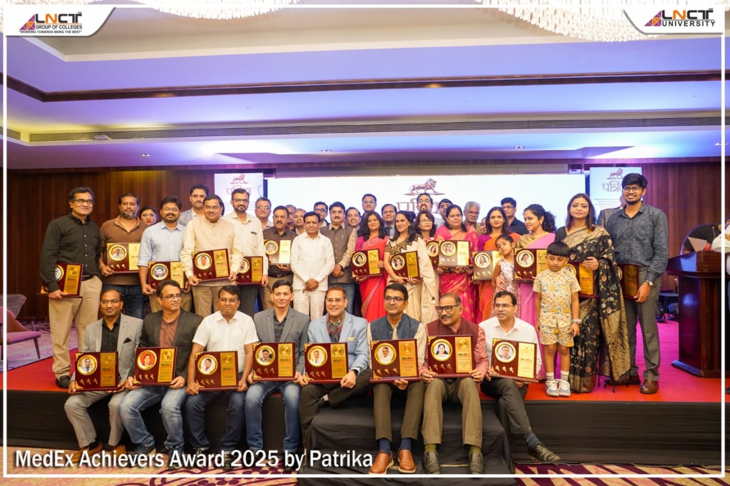 LNCT University Honored with MedEx Achievers Award 2025 - LNCT University