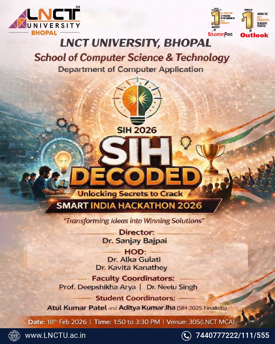 SIH 2026 – SIH Decoded - LNCT University